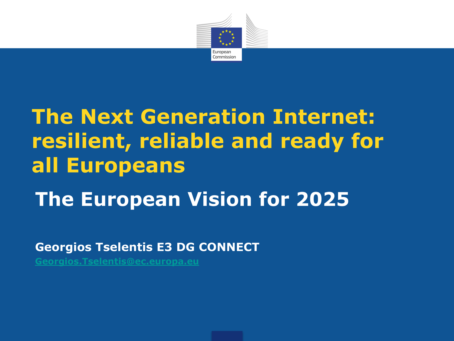 NGI: The European Vision for 2025 | Next Generation Internet