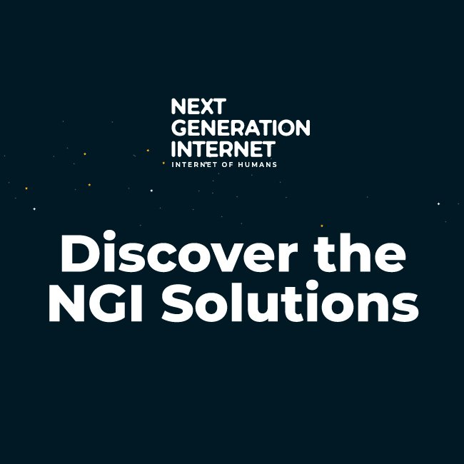 Next Generation Internet innovation – a catalogue showcasing trustworthy technology solutions is ...